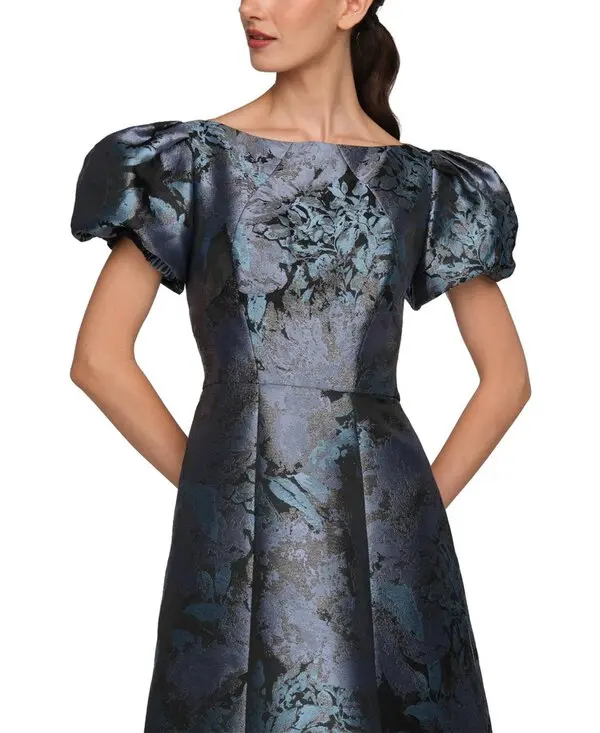 KAY UNGER Jennifer Tea Length Dress