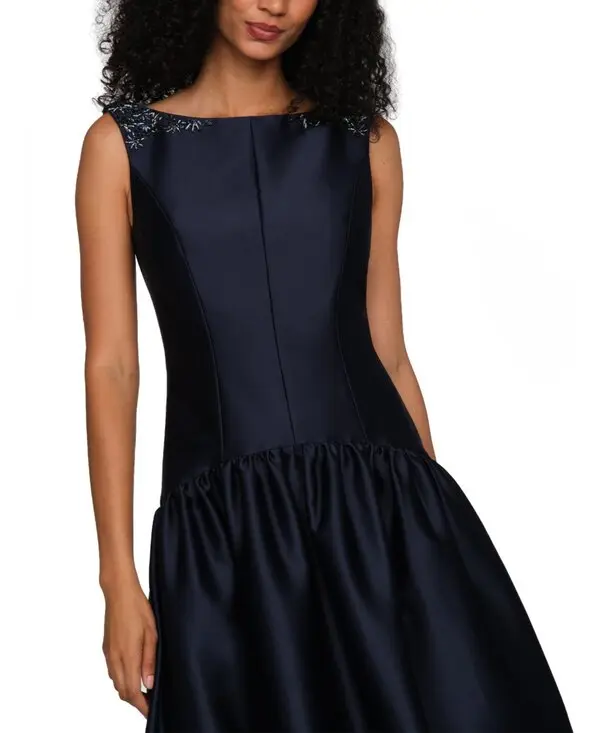 KAY UNGER Katrina Hi-low Cocktail Dress
