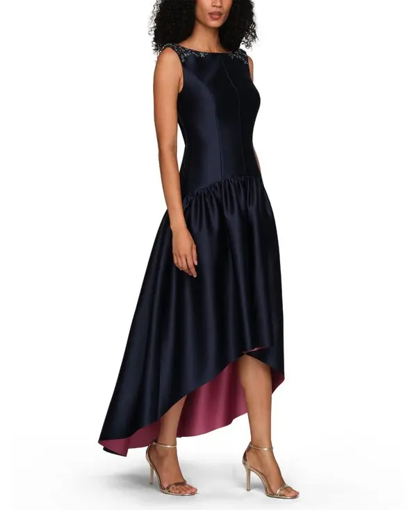 KAY UNGER Katrina Hi-low Cocktail Dress