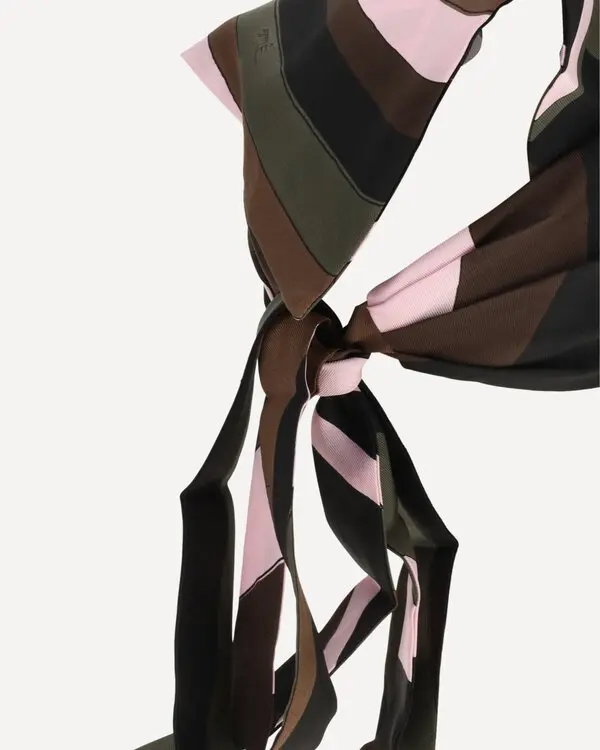 Emilio Pucci Silk Twill Bandana