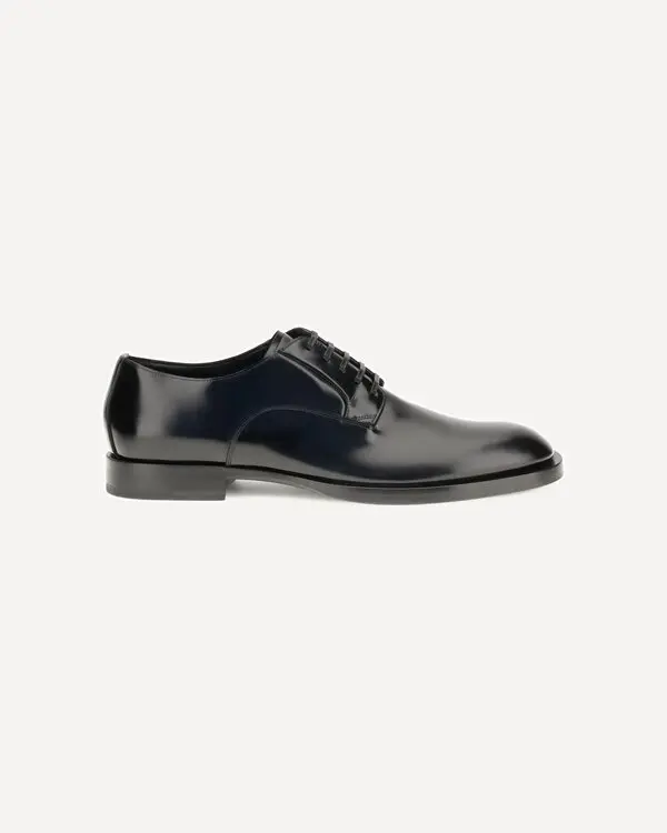 Dolce & Gabbana Calfskin Lace-up Derby Shoes
