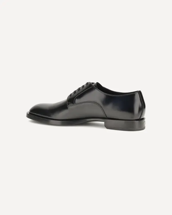 Dolce & Gabbana Calfskin Lace-up Derby Shoes