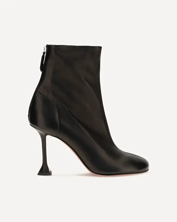 Amina Muaddi Iris Nappa Booties