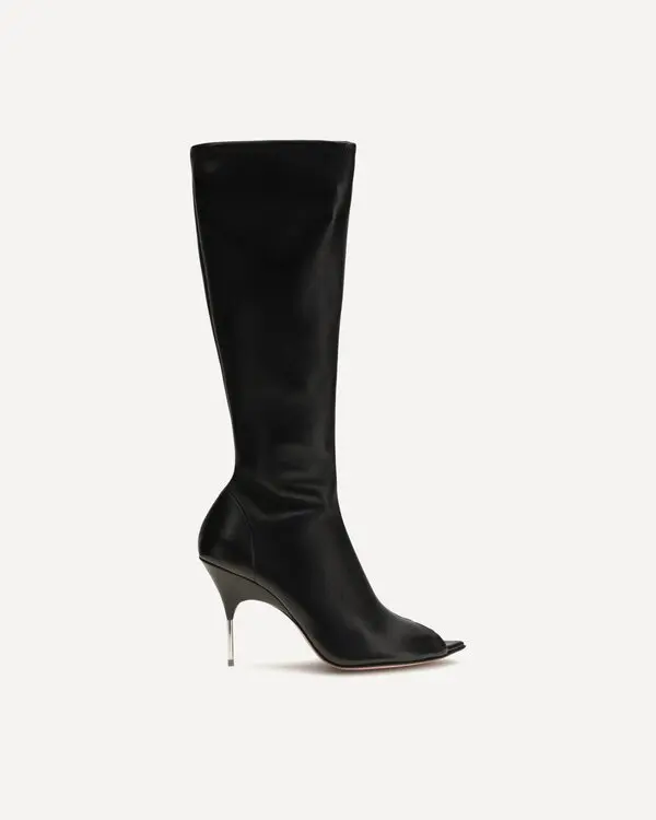 Amina Muaddi Bruna High Boots