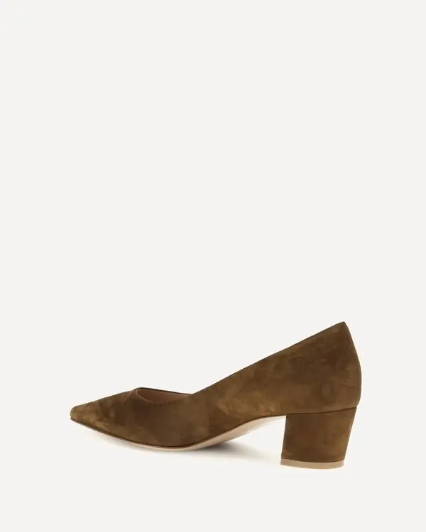 GIANVITO ROSSI Camtexa Suede Pumps