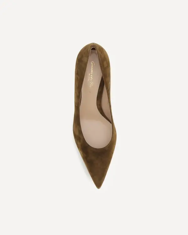 GIANVITO ROSSI Camtexa Suede Pumps