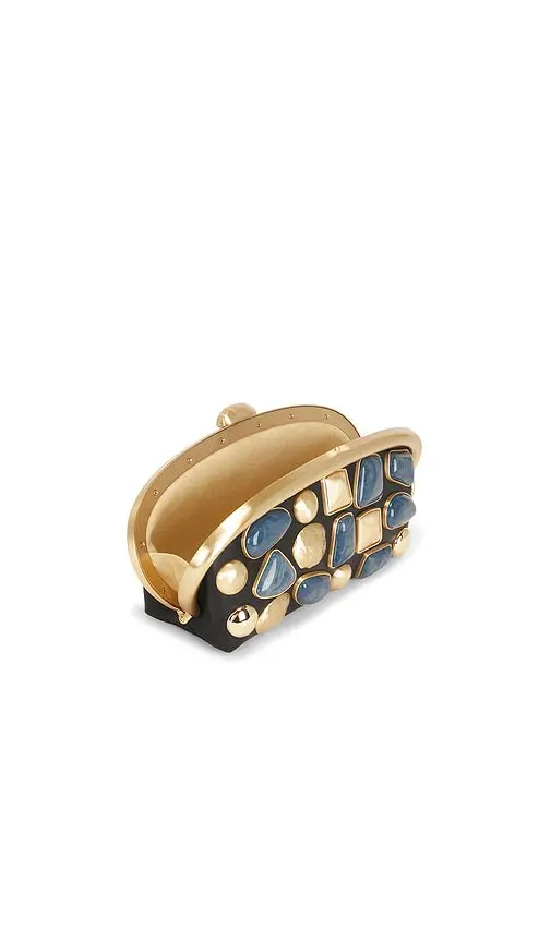 Cult Gaia Yusra Clutch In Black