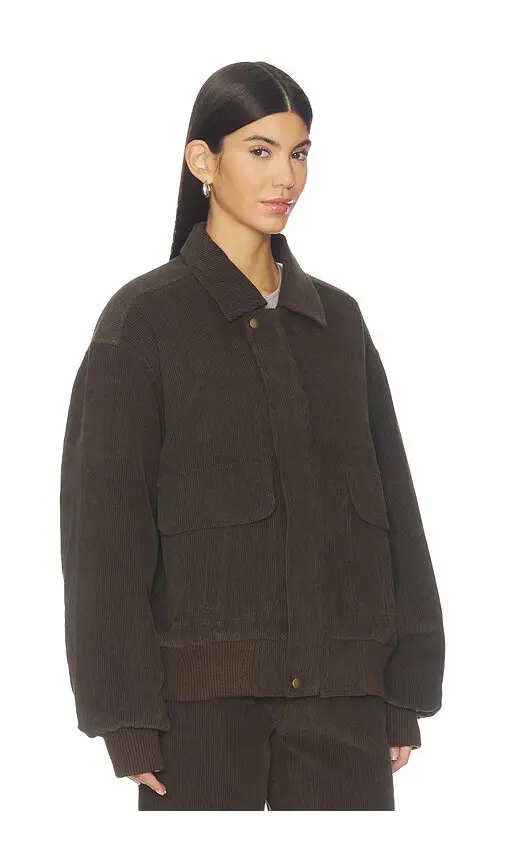 TANNER FLETCHER Dorian Corduroy Bomber Jacket