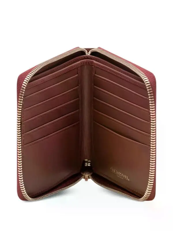 Dragon Diffusion Interlaced Leather Wallet
