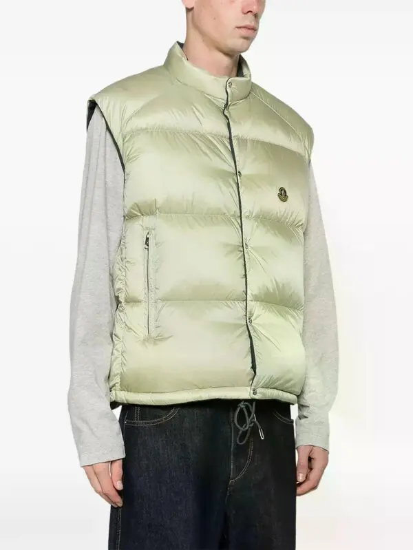 Moncler Tibb Reversible Down Gilet - Neutrals