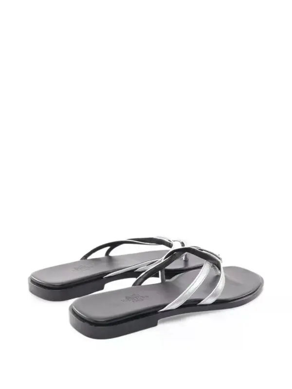 Hermès 2010s Kelly Buckle Sandals