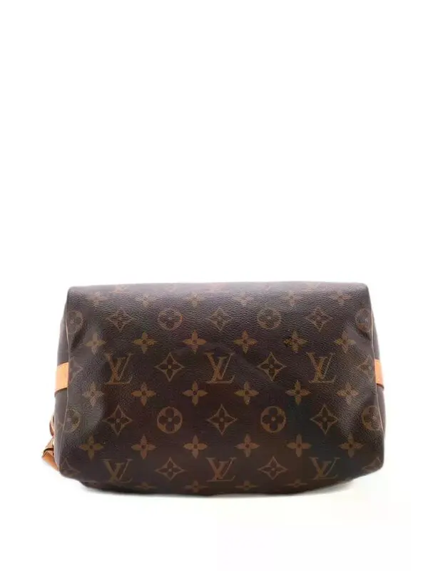 LOUIS VUITTON Speedy Bandouliere Bag Monogram Canvas 25 Satchel