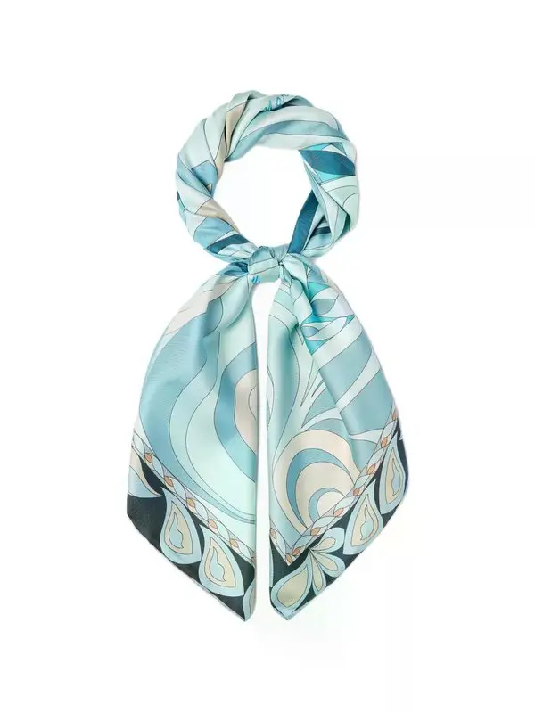 Marella Abstract-print Silk Scarf