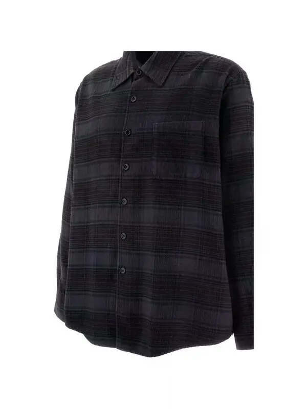 Our Legacy Above Shirt Faded Nocturne Check Flannel