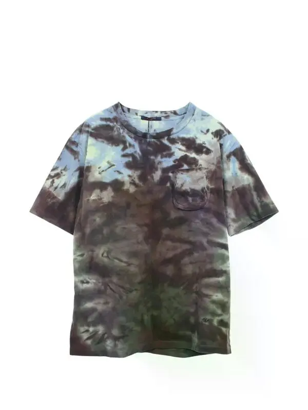 LOUIS VUITTON 2020s Tie-dye T-shirt - Brown
