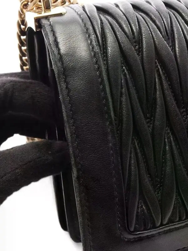 Miu Miu 2000s Matelassé Chain Shoulder Bag