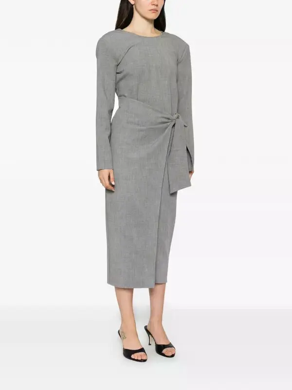 Patrizia Pepe Tie-waist Midi Dress