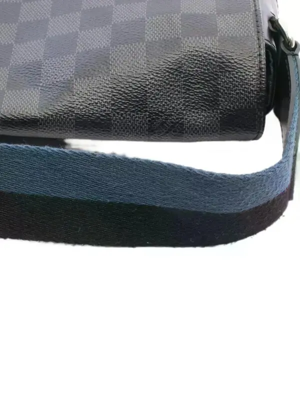 LOUIS VUITTON 2016 Pm District Damier Graphite Messenger Bag