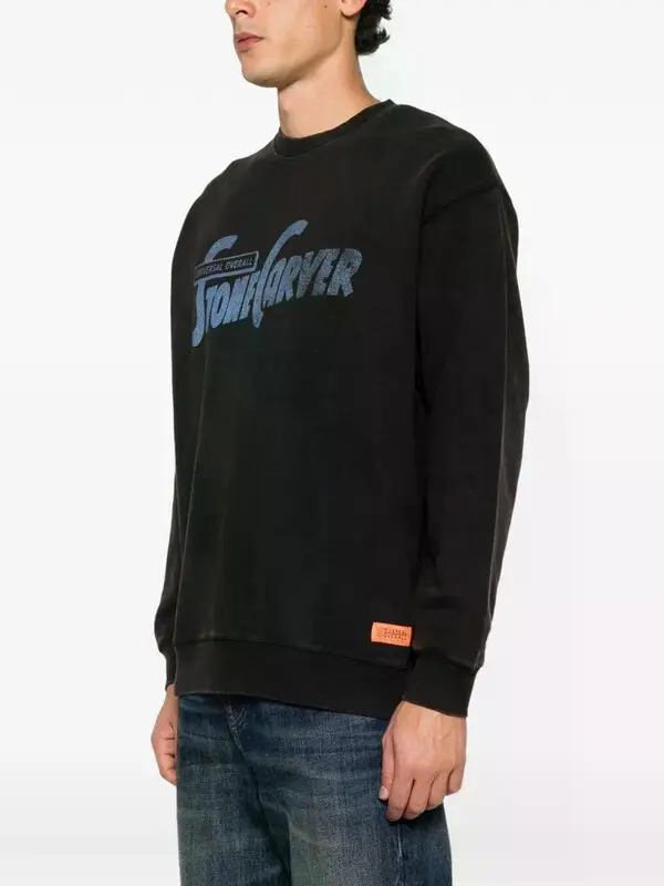 UNIVERSAL OVERALL Stone Carver Logo-print Sweatshirt