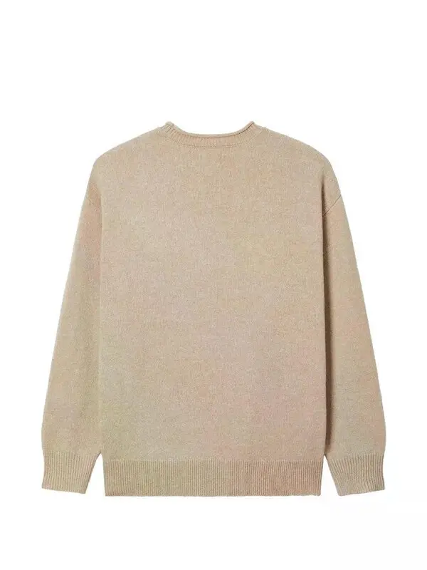 CHOCOOLATE Logo-patch Cotton Sweater