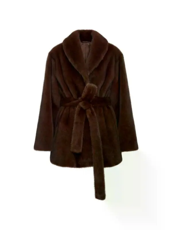BASSIA Eva Faux-fur Coat
