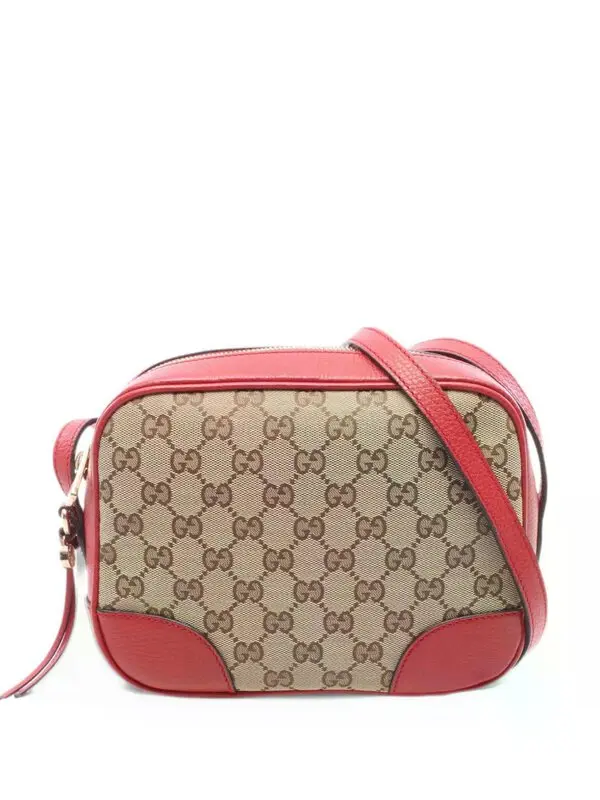 Gucci 2010s Bree Gg Canvas Shoulder Bag - Neutrals