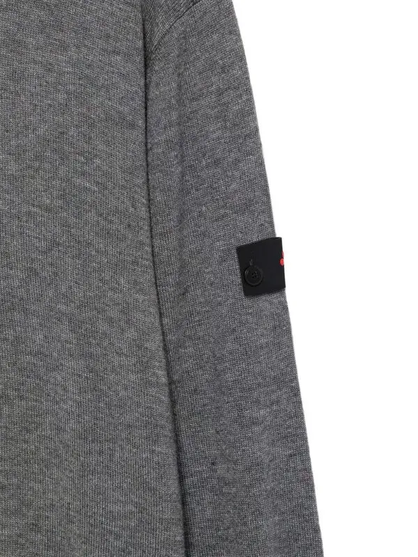 Peuterey Logo-patch Crew-neck Sweater