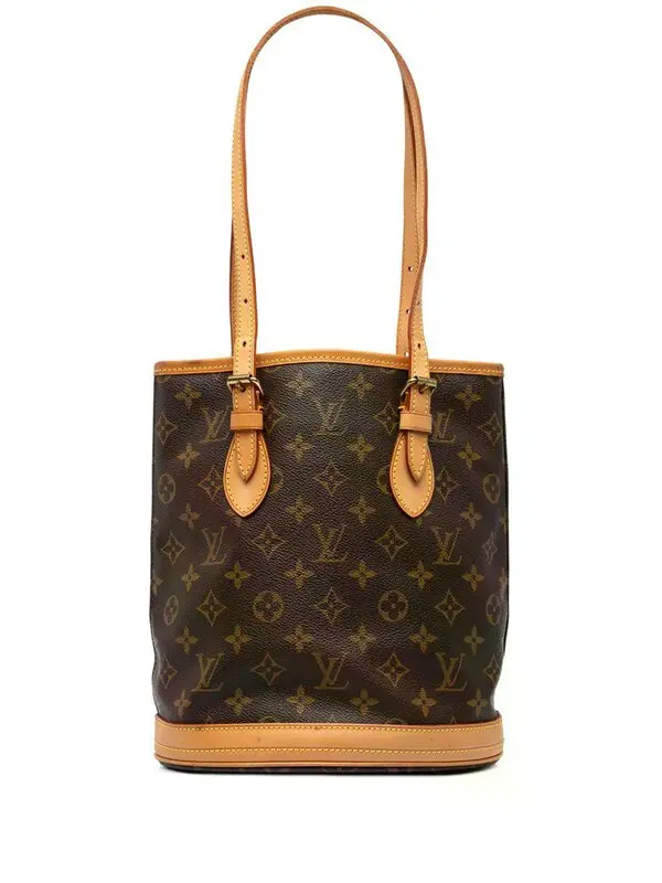 LOUIS VUITTON 2003 Monogram Petit Bucket Bag