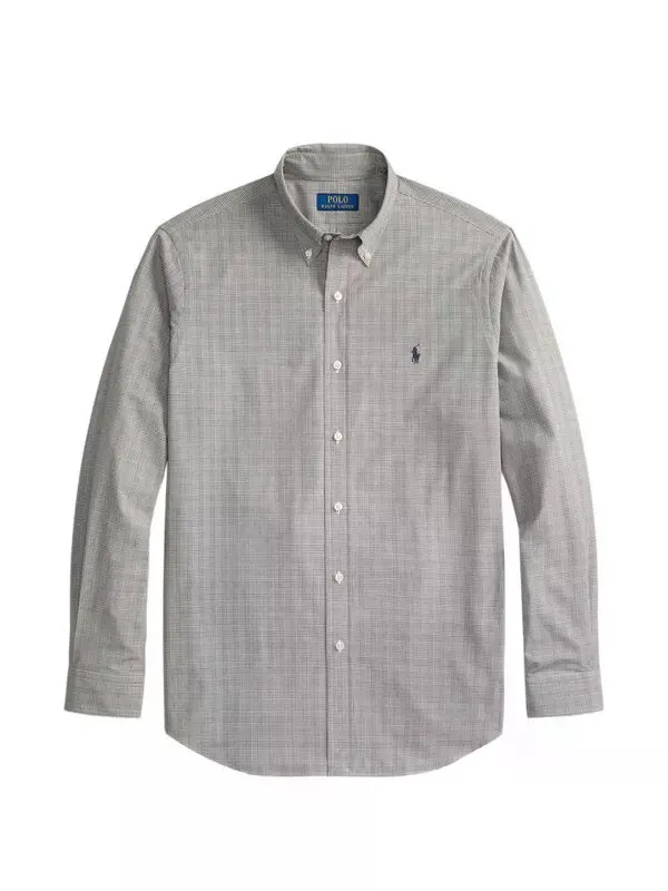 Polo Ralph Lauren Prince Of Wales Check Shirt - Grey