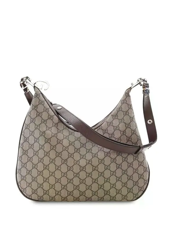 Gucci 2016-2026 Medium Gg Supreme Web Attache Crossbody Bag