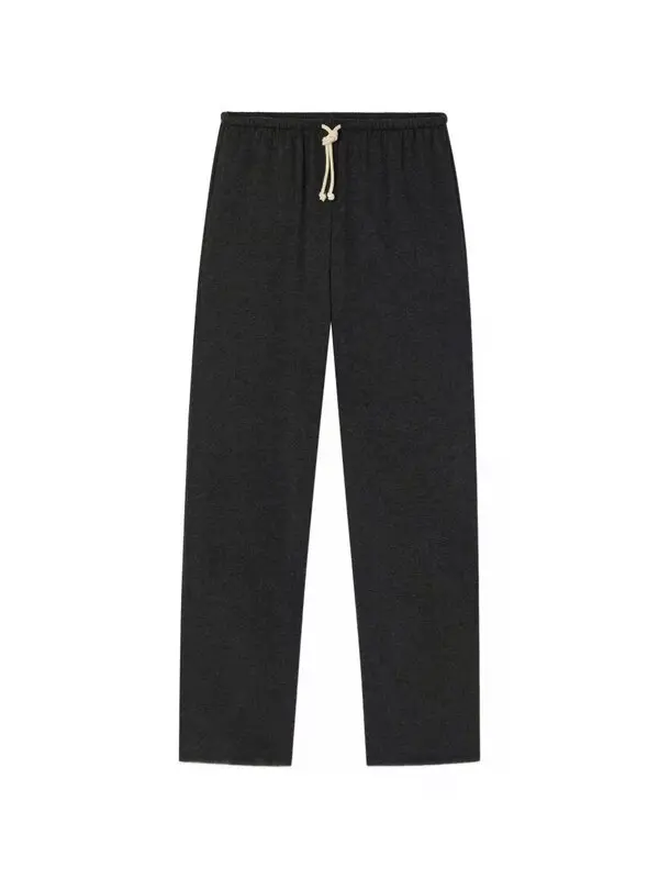 American Vintage Ypawood Drawstring-waist Track Pants - Grey
