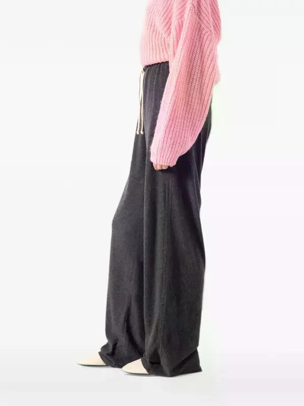 American Vintage Ypawood Drawstring-waist Track Pants - Grey