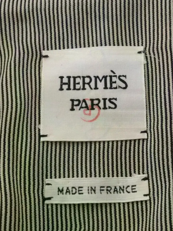 Hermès 2010s Striped Shirt Jacket