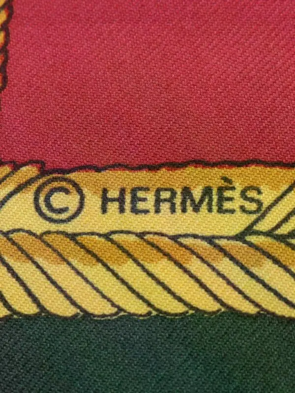 Hermès 2010s Les Armes De Paris Scarf