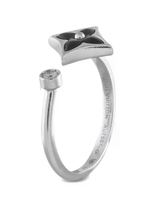 LOUIS VUITTON Blossom Diamond Ring - Silver