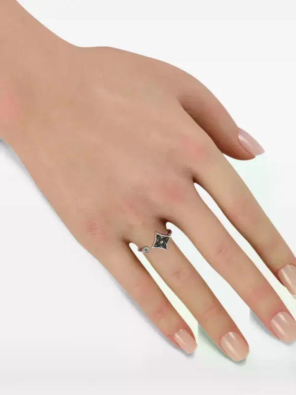 LOUIS VUITTON Blossom Diamond Ring - Silver