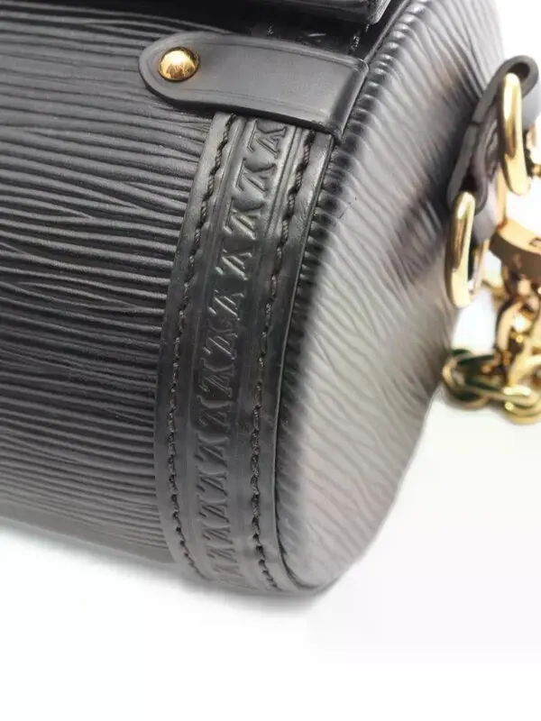 LOUIS VUITTON 2010s Papillon Epi Trunk Two-way Mini Bag