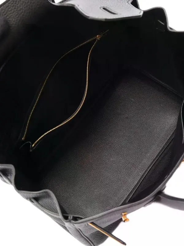 Hermès 2017 30 Birkin Togo Handbag - Black
