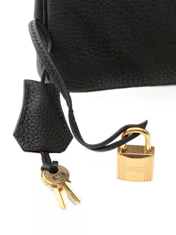 Hermès 2017 30 Birkin Togo Handbag - Black