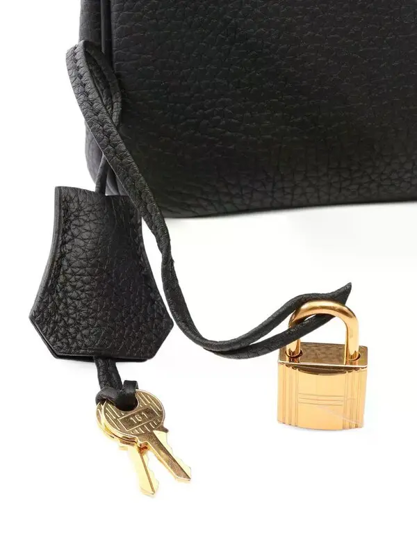 Hermès 2017 30 Birkin Togo Handbag - Black