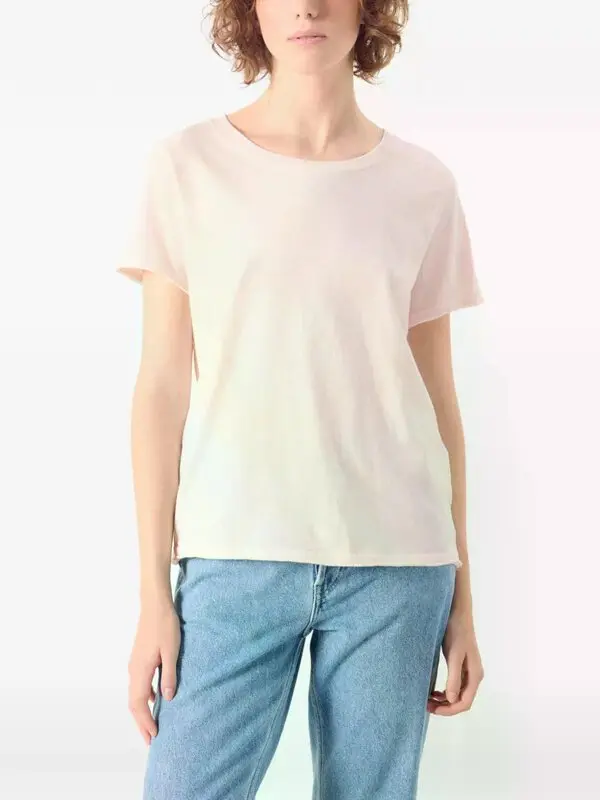American Vintage Remytown Cotton T-shirt - Pink