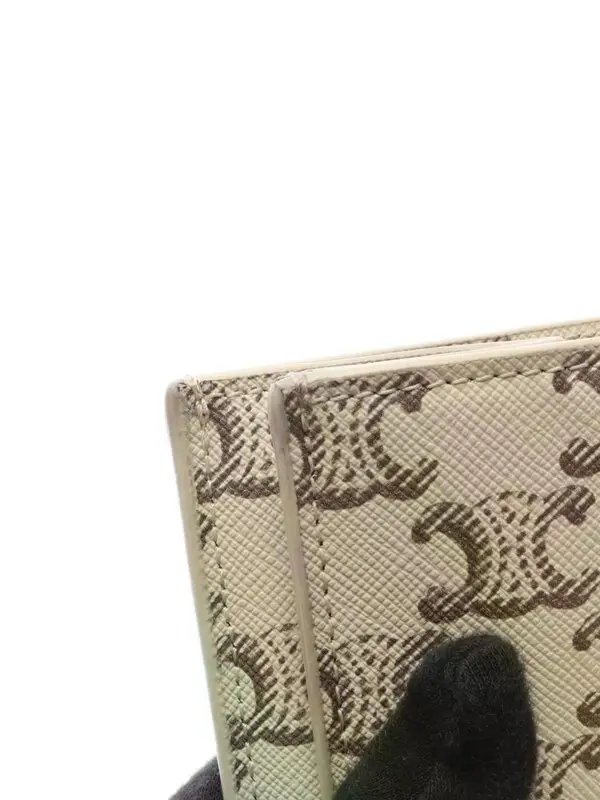 Celine 2000s Medium Vertical Hippopotamus Triomphe Tote Bag