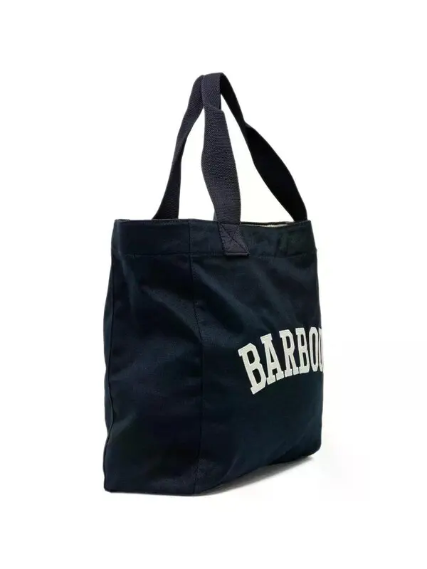 Barbour Logo-appliqué Top-handle Tote Bag