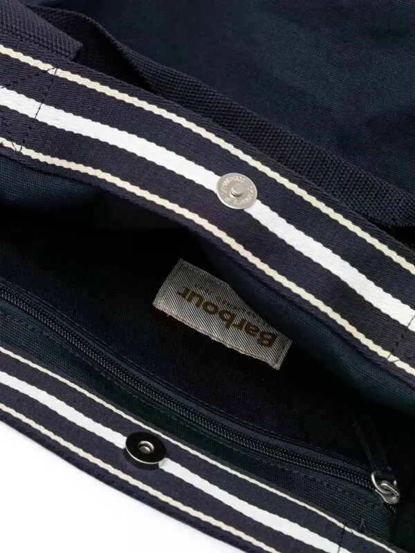 Barbour Logo-appliqué Top-handle Tote Bag