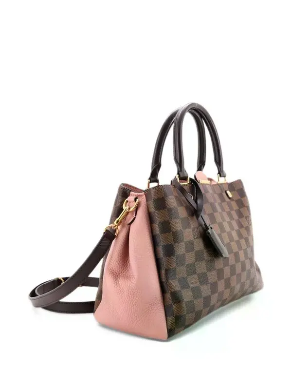 LOUIS VUITTON Brittany Handbag Damier Satchel