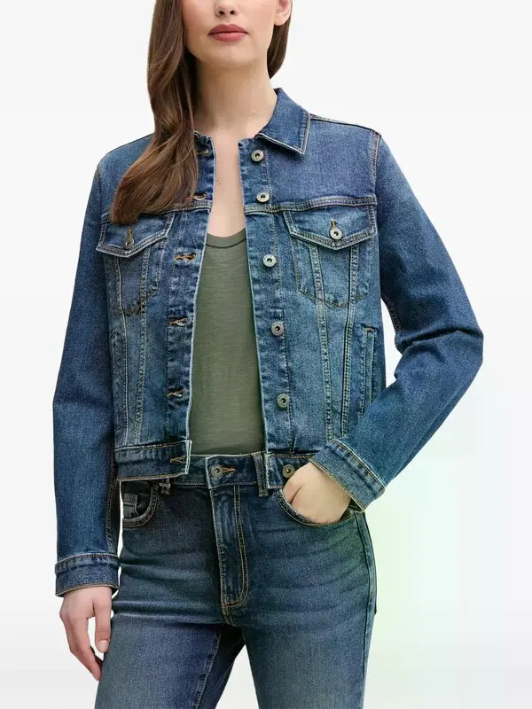 BENETTON Button-up Denim Jacket