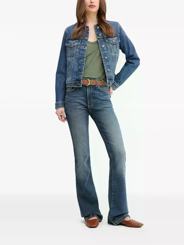 BENETTON Button-up Denim Jacket