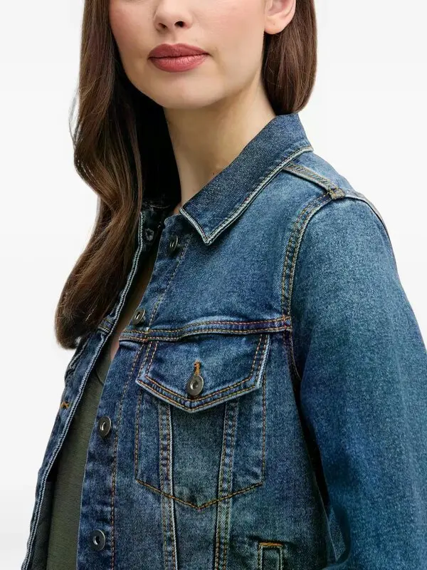 BENETTON Button-up Denim Jacket