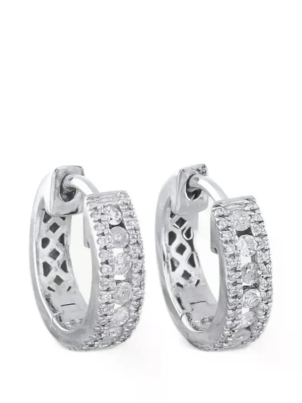 LB EXCLUSIVE Diamond Huggie Earrings