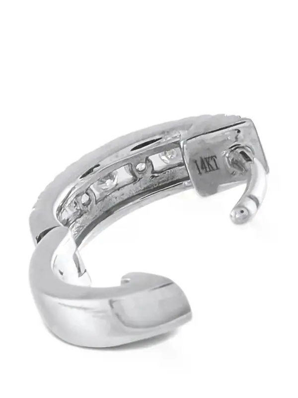 LB EXCLUSIVE Diamond Huggie Earrings